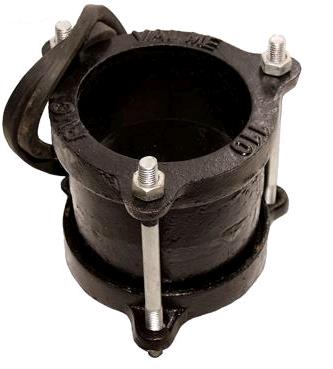 Polarstock | Unión gibault PVC ø50 larga (96cm largo)